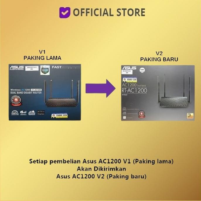 Jual Asus RT-AC1200 Wireless Dual Band Gigabit Router AC1200 | Shopee ...