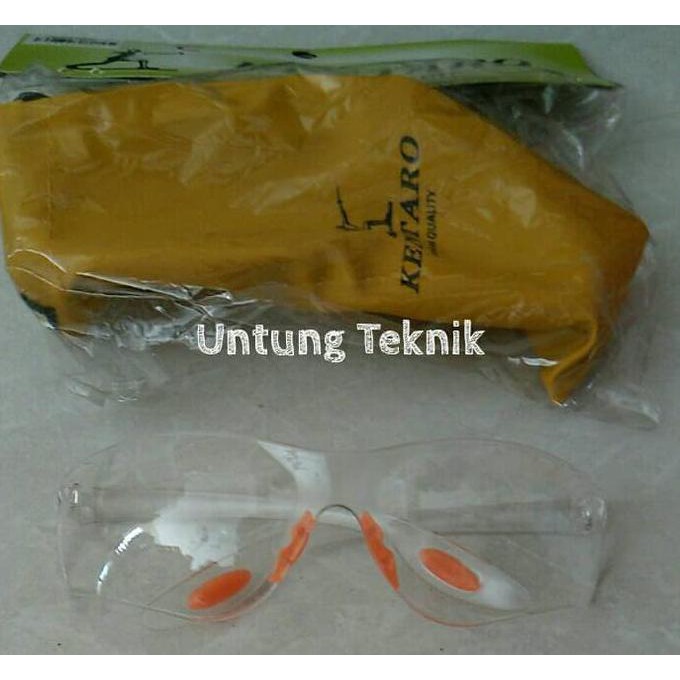 Jual Produk Menarik Safety Glass / Kaca Mata Kerja Clear / Bening ...