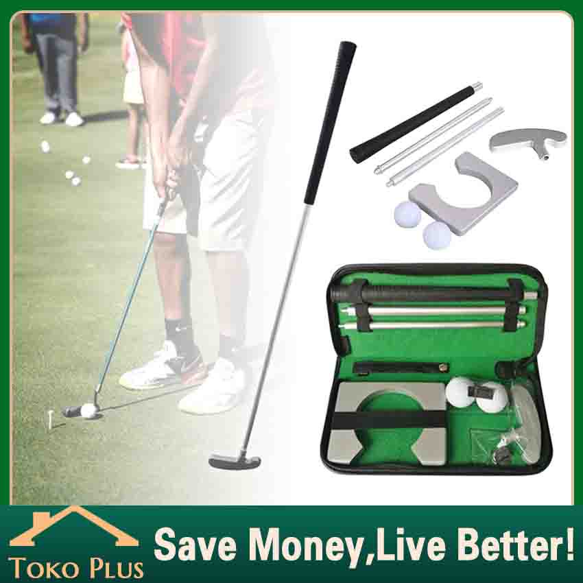 Jual Golf Putter Putting Trainer Peralatan Golf Kit - Set Alat Latihan ...