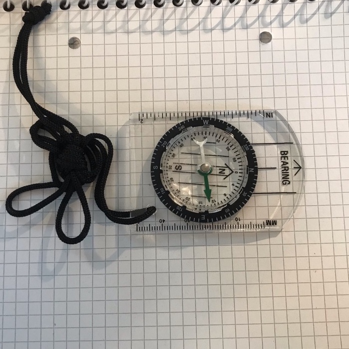 Jual Kompas Penggaris Skala Mini Portable Perlengkapan Gunung ...