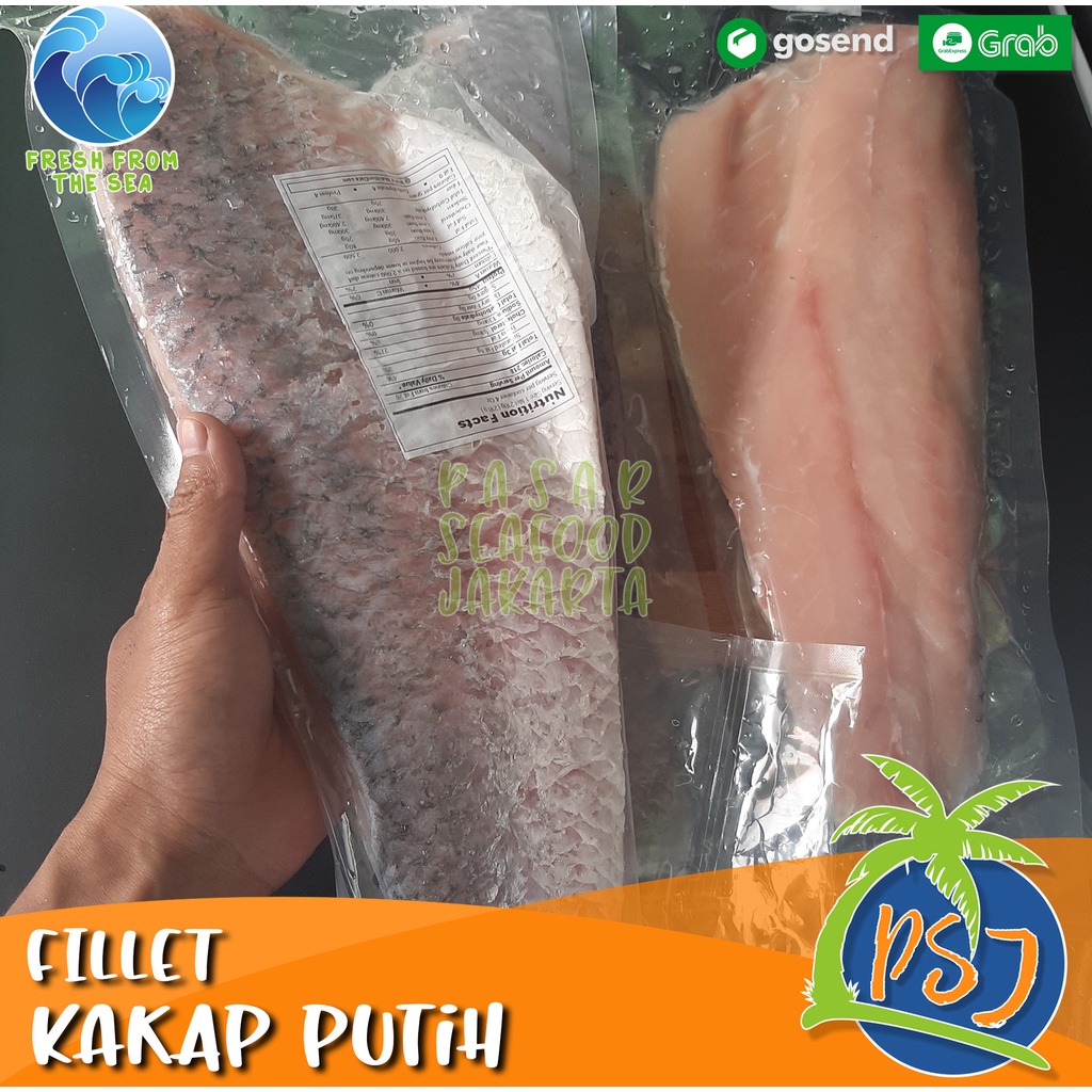 Jual Ikan kakap Putih / Fillet baramudi atau fillet kakap putih segar ...