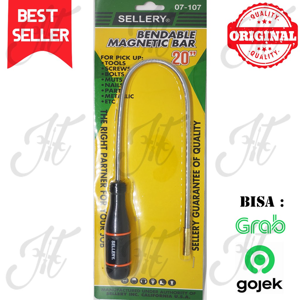 Jual SELLERY 07-107 Obeng Magnet - Pickup Tool / Bendable Magnetic Bar 20" | Shopee Indonesia