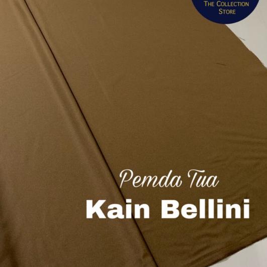 Jual Bahan Kain High Twist Pemda PNS Khaki Premium Bellini 100%ORIGINAL ...
