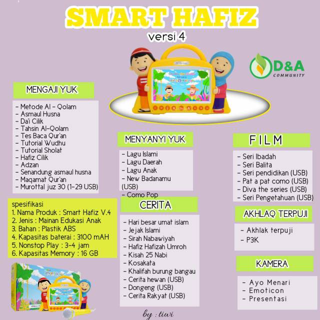 Jual Smart hafiz | Shopee Indonesia