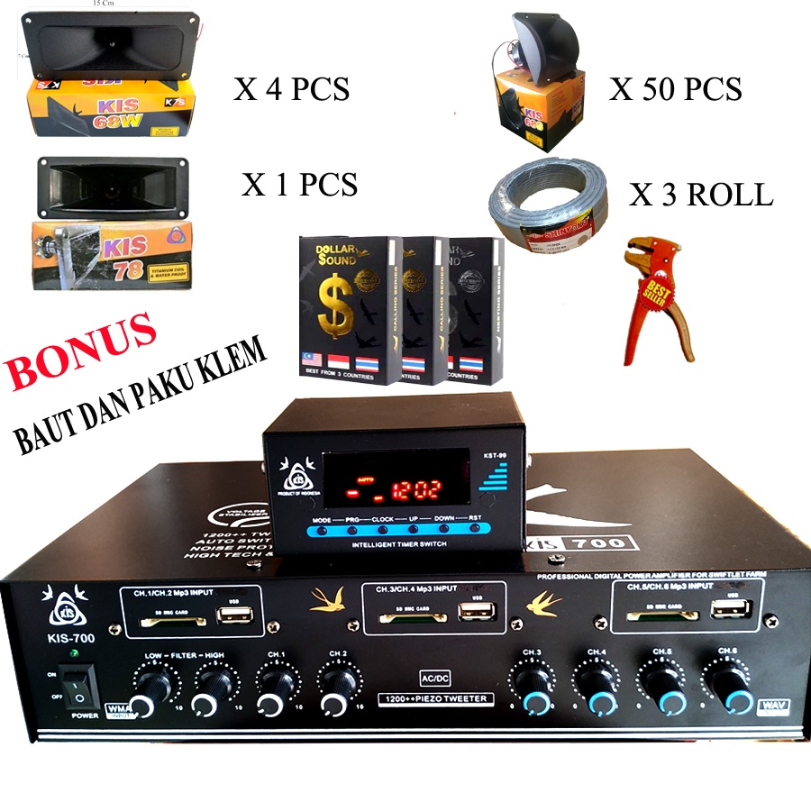 Jual Paket sound system rumah walet ukuran 4 x 12 meter 2 lantai siap ...