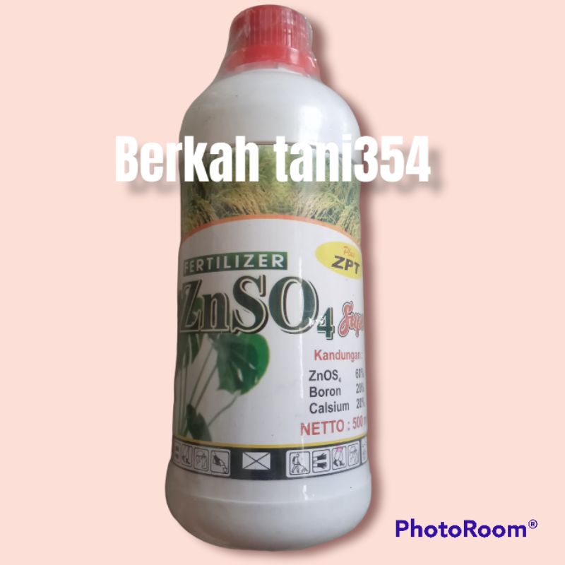 Jual Pupuk Znso4 cair 500ml pupuk penyubur tanaman asem aseman znso4 ...