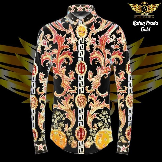 Jual katun iwan tirta tulis pola prada motif 6 bahan kain batik tinta ...