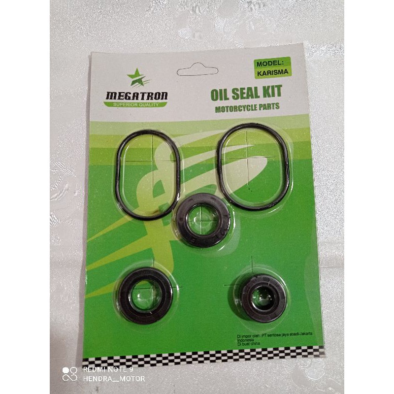 Jual Oil Seal Karisma Sil komplit Supra x 125 SIL KOMPLIT KIT SET KARISMA | Shopee Indonesia