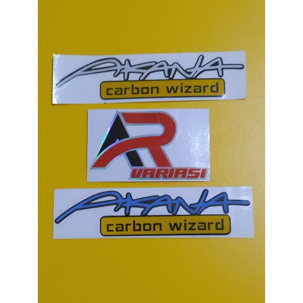 Jual STICKER AKANA CARBON WIZARD CUTTING | Shopee Indonesia
