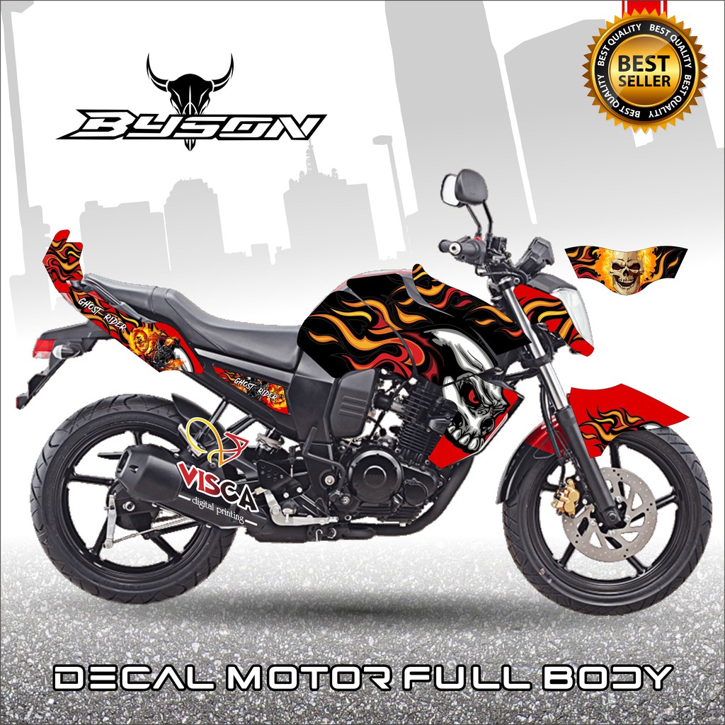 Jual Decal Byson Karbu Decal Byson Full Body Stiker Byson Karbu Ghost ...