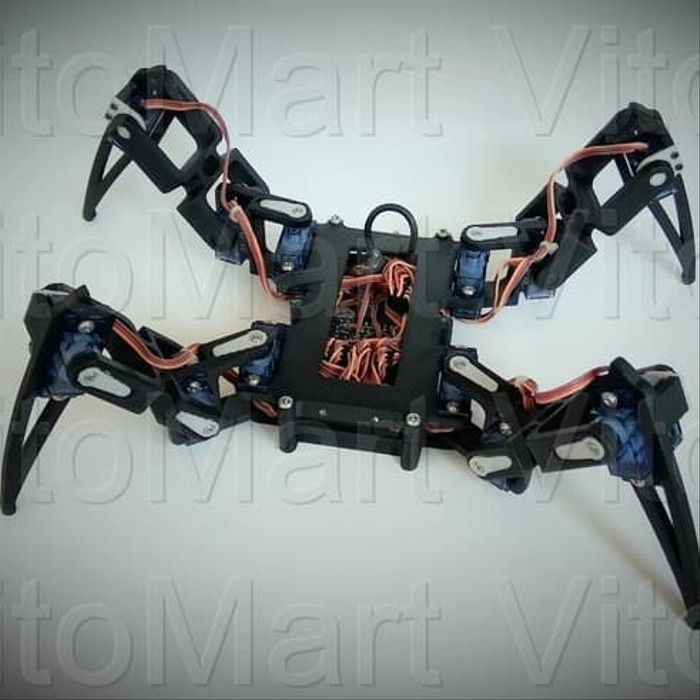 Jual Rangka ROBOT SPIDER SPYDER Quadruped Servo SG90 / ROBOT CASE SG90 (Case ONLY) | Shopee ...