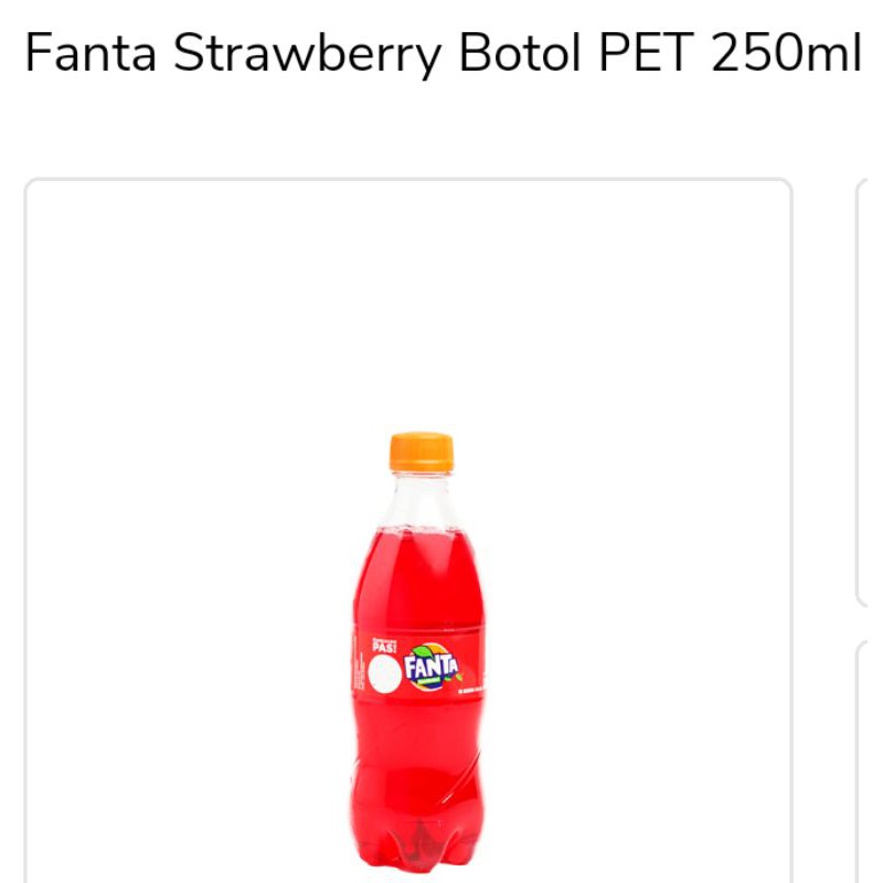 Jual Fanta botol 250ml | Shopee Indonesia