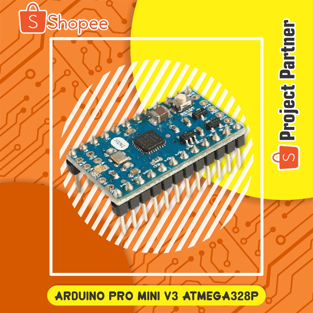 Jual Arduino Pro Mini V3 Atmega328p Board 5v Shopee Indonesia