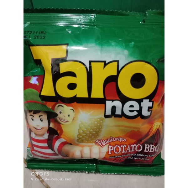 Jual Taro Net BBQ 9 gram isi 10/rncng | Shopee Indonesia