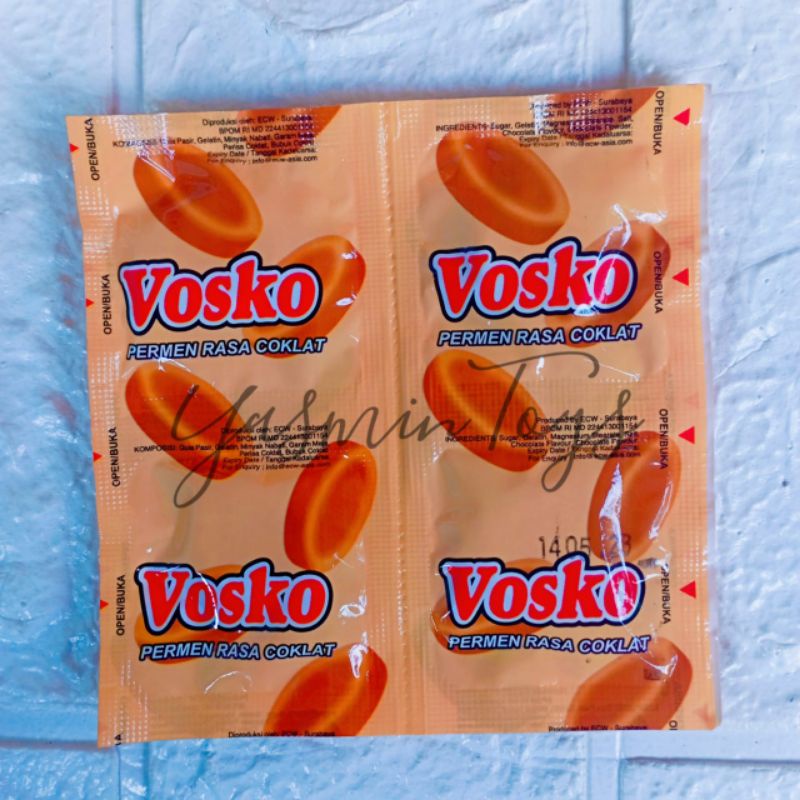Jual 80pcs Permen vosko/permen jadul | Shopee Indonesia