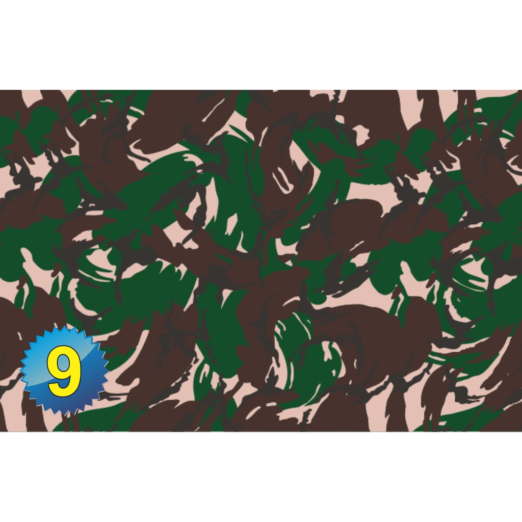Jual stiker camo/stiker camoflase/skotlet camo MOTIF DORENG LORENG ARMI ...