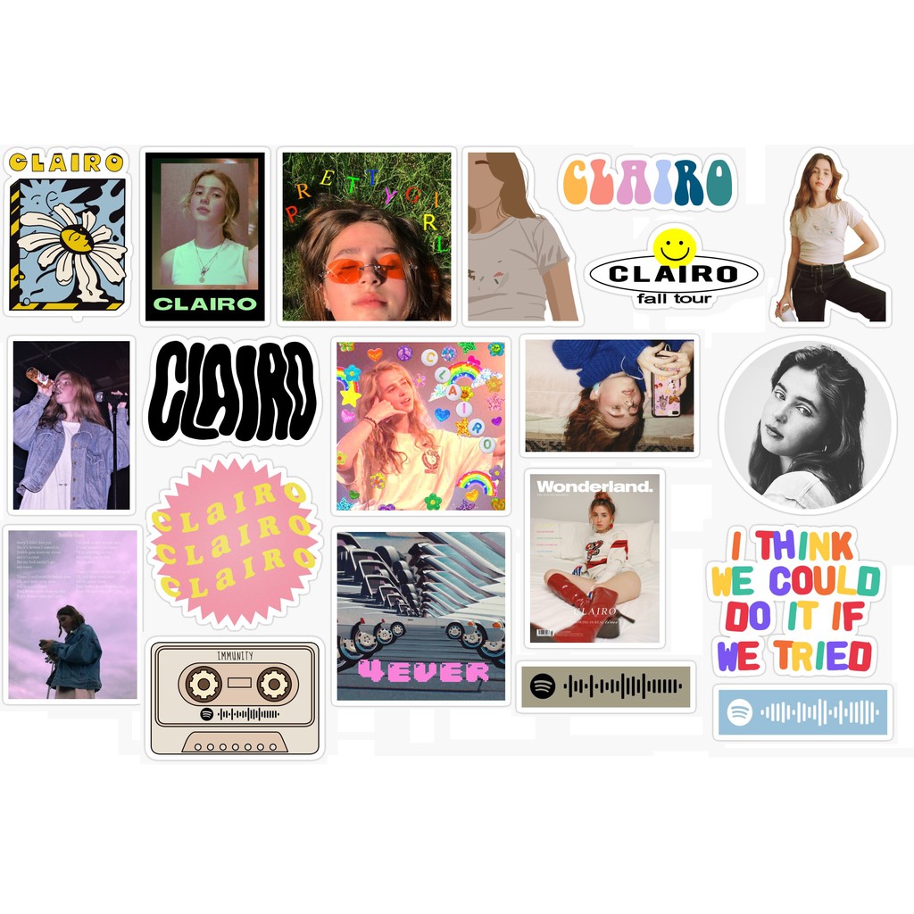 Jual Clairo sticker pack | Shopee Indonesia