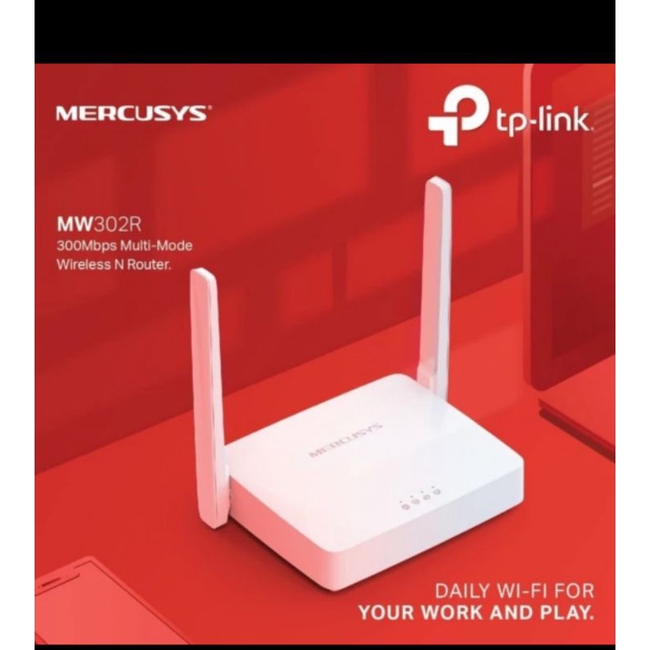 Jual router WiFi mercusys multimode wireless N router 300mbps | Shopee ...