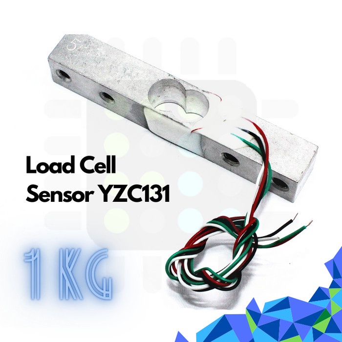Jual Sensor Load Cell YZC131 1kg 5kg 10kg Weight Sensor Berat u/ HX711 ...
