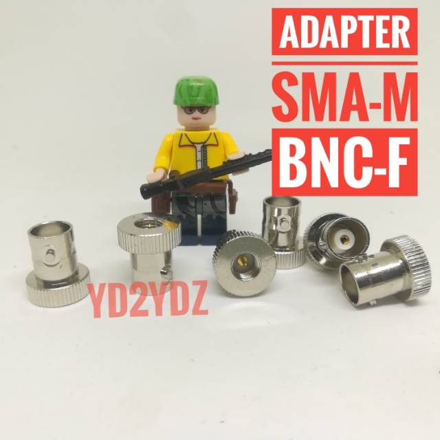 Jual konektor ht sma male to bnc female antena icom yaesu baofeng antenna adapter connector ...