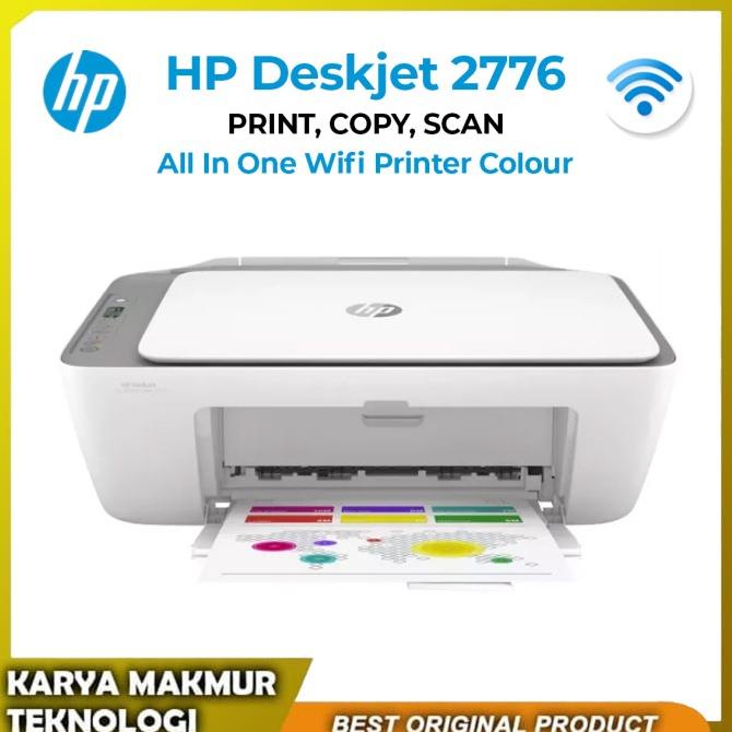 Jual HP Deskjet Ink Advantage 2776 All In One Printer (Print, Scan, Copy) | Shopee Indonesia