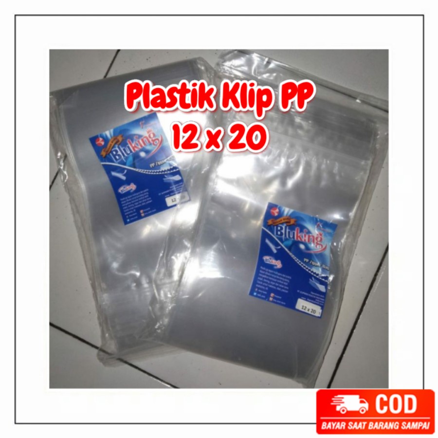 Jual Plastik Klip Pp 12x20 Tebal 50 Micron Isi 100 Lembar Shopee