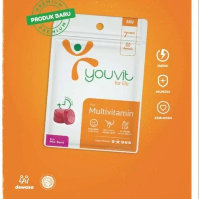 Jual YOUVIT MULTIVITAMIN ISI 7GUMMY | Shopee Indonesia