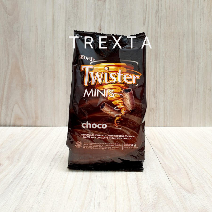 Jual Twister Mini Choco Delfi 70 Gram | Shopee Indonesia