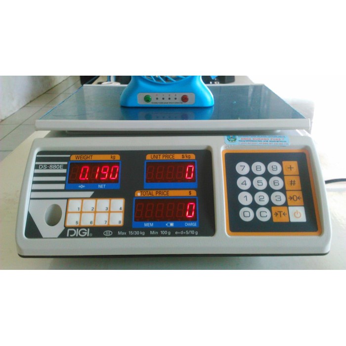 Jual Timbangan digital merk digi indonesia DS 880-E Series max 30kg | Shopee Indonesia
