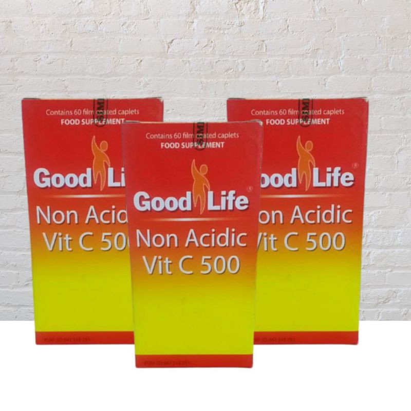 Jual Good Lofe Vitamin C 500 Non Acidic / GL Vit C 500 NA/Vit C-500 NA ...