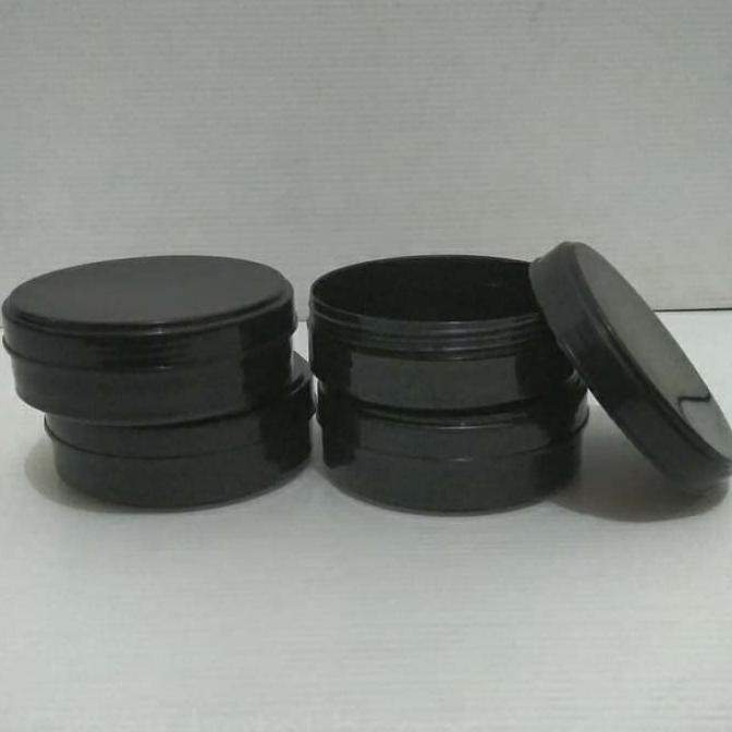 Jual BOTOL POMADE 100 GRAM HITAM / POT LULUR 100 GRAM HITAM | Shopee ...