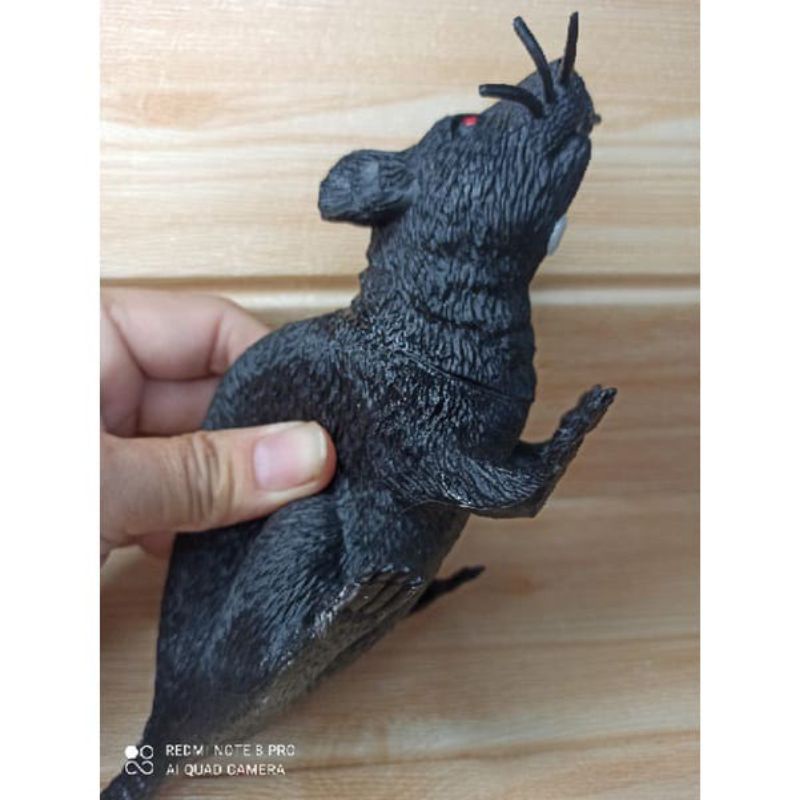 Jual mainan karet tikus besar hitam jahil | Shopee Indonesia