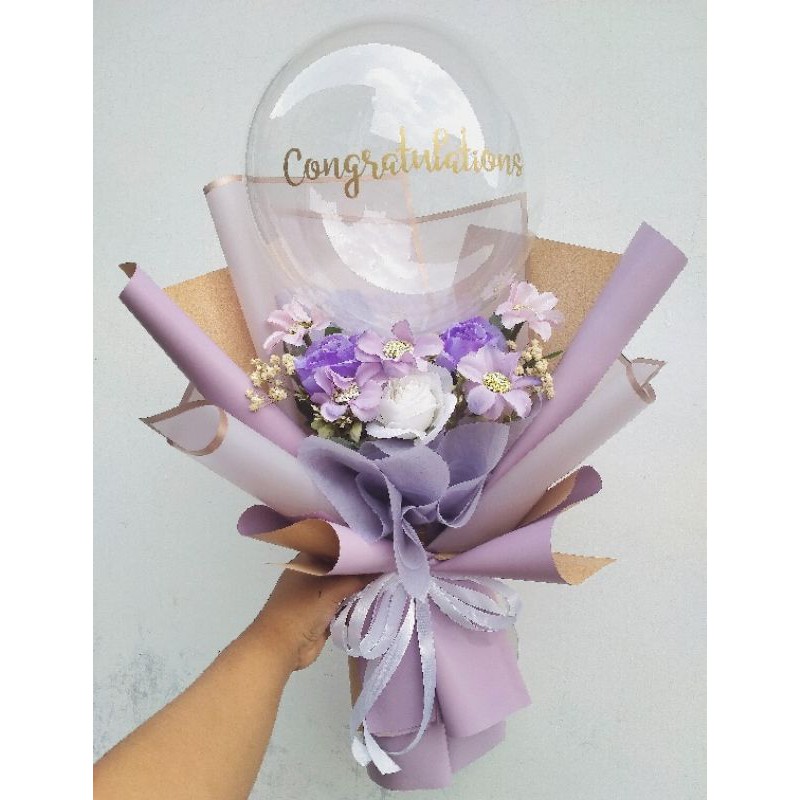 Jual (BISA LANGSUNG KIRIM) buket balon/buket bunga/buket valentine ...