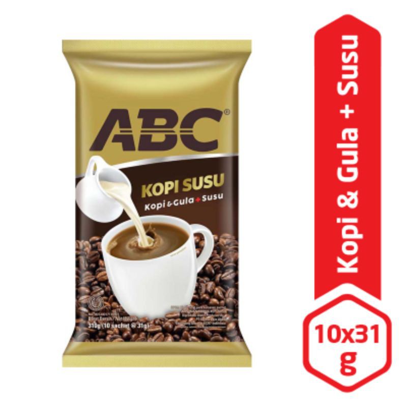 Jual ABC Kopi Susu 10 x 30gr | Shopee Indonesia