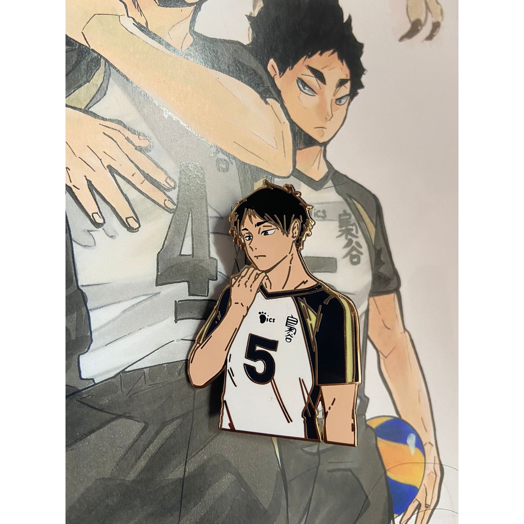 Jual Akaashi Keiji Enamel Pin Shopee Indonesia