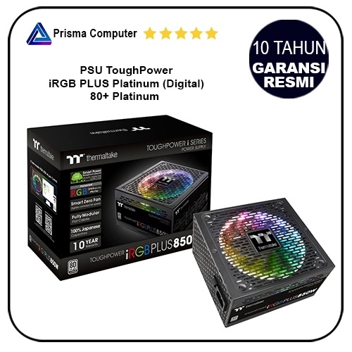 Jual PSU ToughPower iRGB PLUS Platinum ( Digital ) 850W 80+ Platinum ...