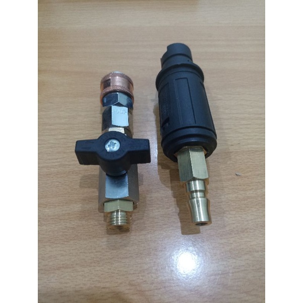 Jual kran steam AC/kendaraan Nozle turbo model quick coupler | Shopee ...