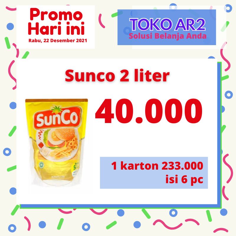 Jual Minyak Sunco 2 liter | Shopee Indonesia