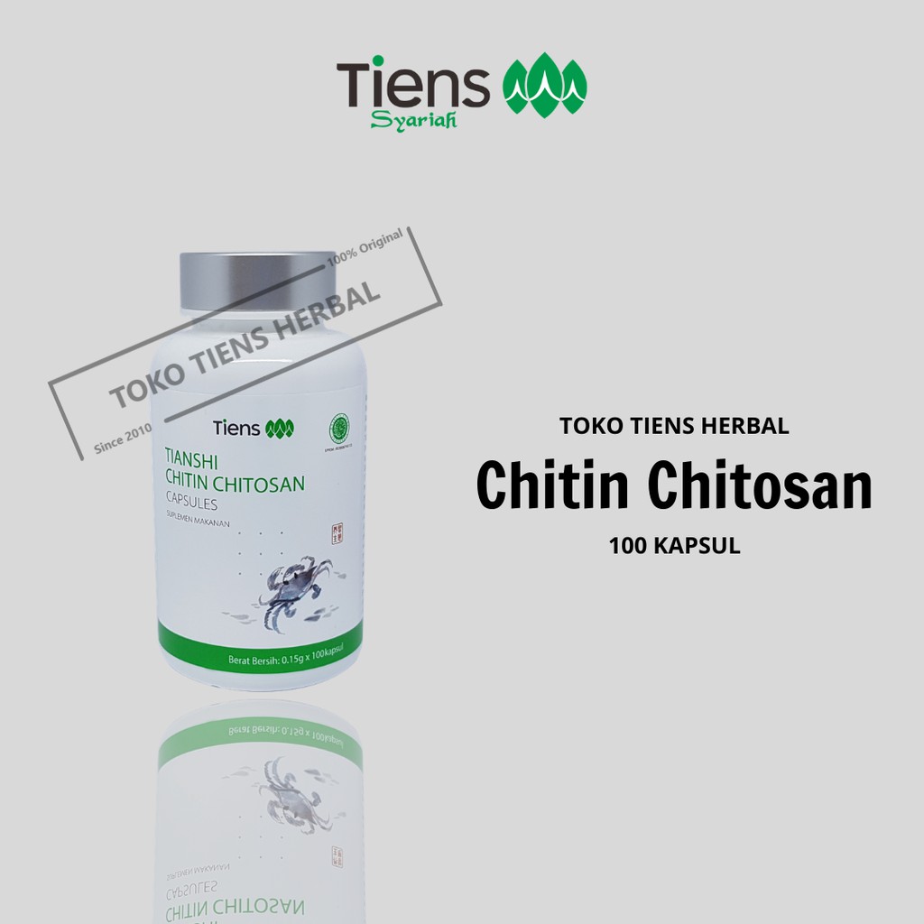 Jual "Tiens Chitin Chitosan Kapsul Tianshi Harga Resmi Distributor ...
