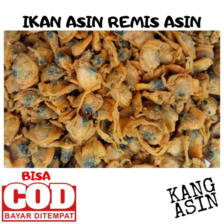 Jual IKAN ASIN REMIS/KERANG ASIN LAUK PAUK | Shopee Indonesia