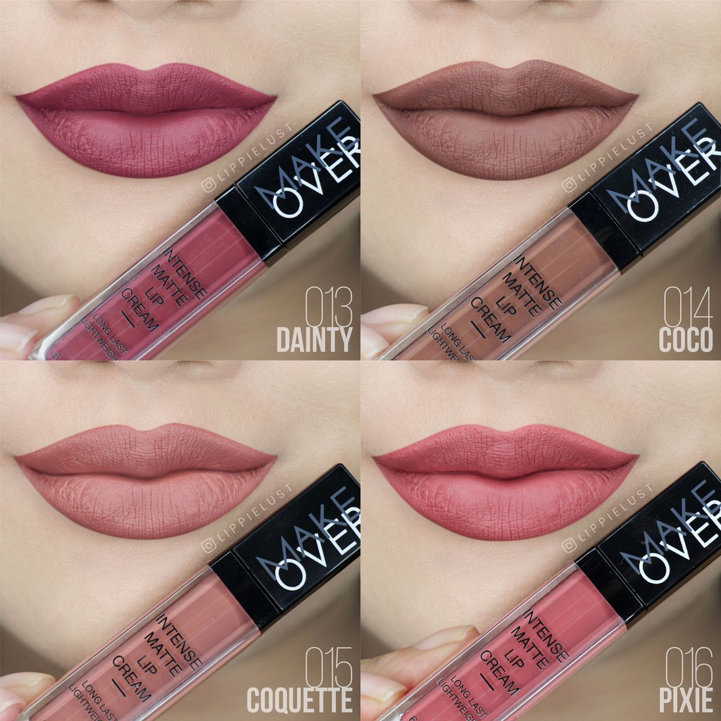 Jual MakeOver Intense Matte Lip Cream | Shopee Indonesia