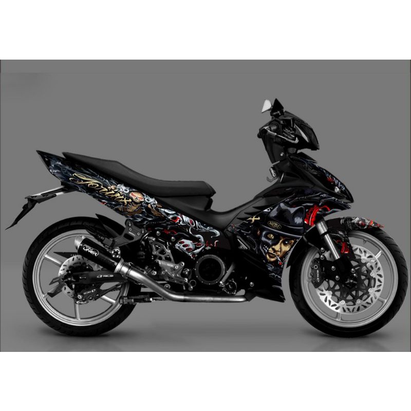 Jual Decal Mx New 135 Exciter - Sticker Decal Jupiter Mx New 135 ...