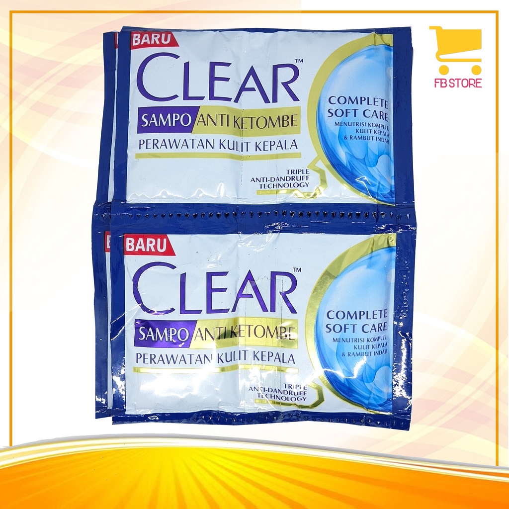 Jual Shampoo Clear Saset / Sachet Renteng Isi 12 Pcs | Shopee Indonesia