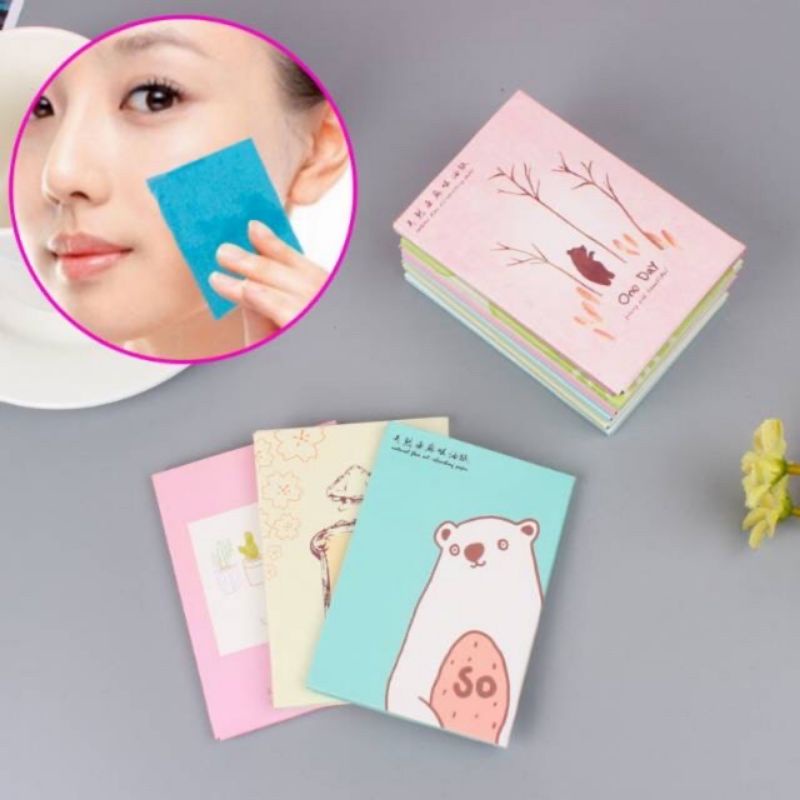 Jual Kertas Minyak Wajah Oil Paper Isi 50 Lembar | Shopee Indonesia