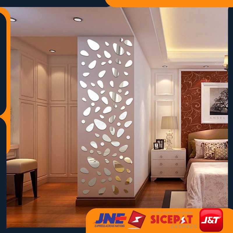 Jual Dekorasi estetik SOLEDI Sticker Dekorasi Dinding Mural Mirror ...