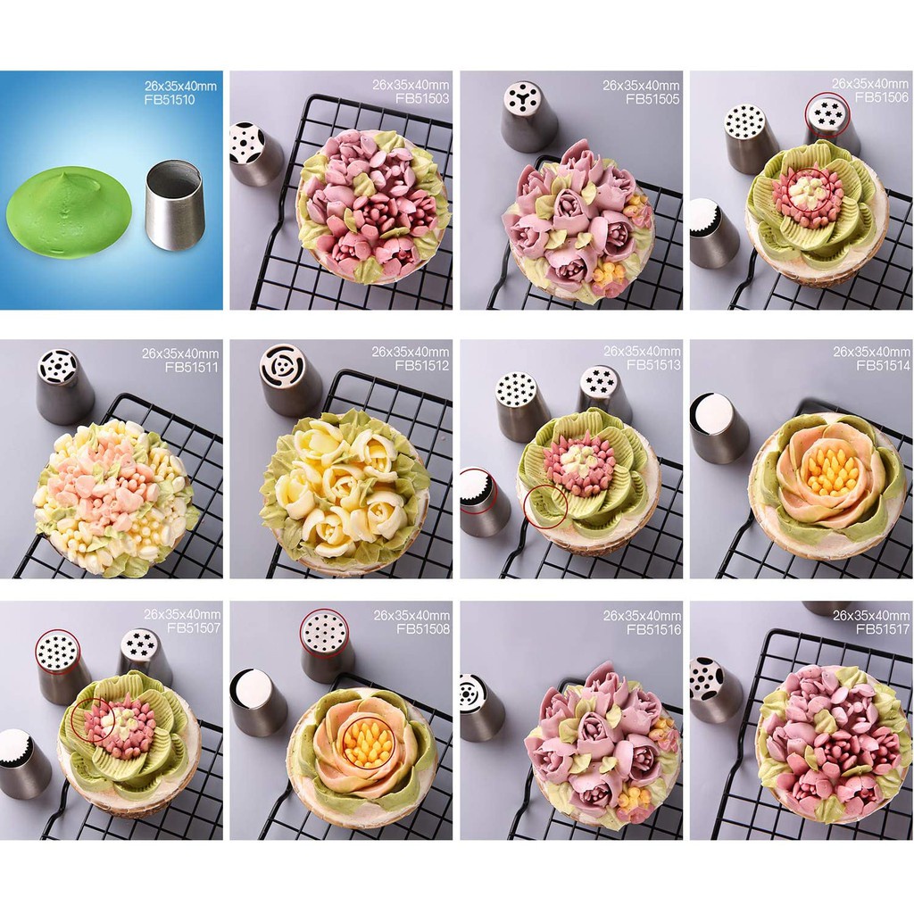 Jual (Part 3) Stainless 304 Food Grade Nozzle Spuit - ForBake High ...