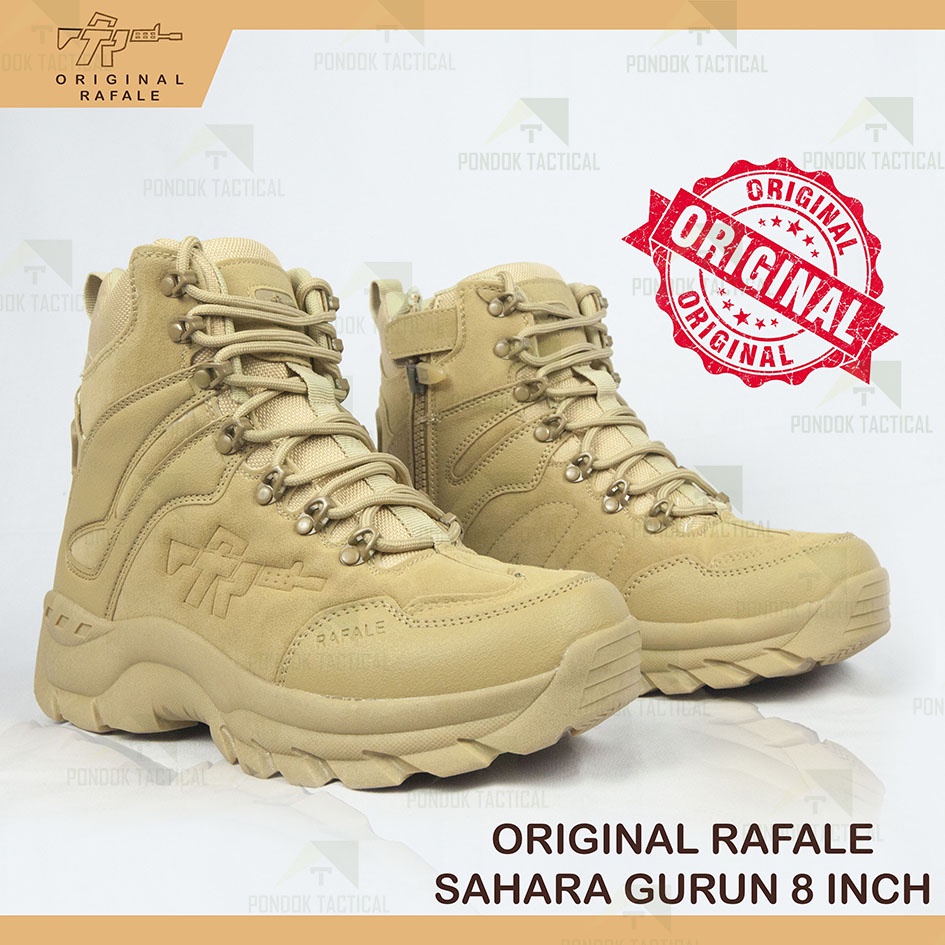 Jual Sepatu Tactical Boots Army Pria Original Rafale Sahara | Shopee ...