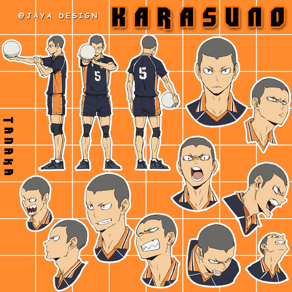 Jual STICKER ANIME HAIKYUU / STICKER HAIKYUU / STIKER CHARACTER HAIKYUU ...