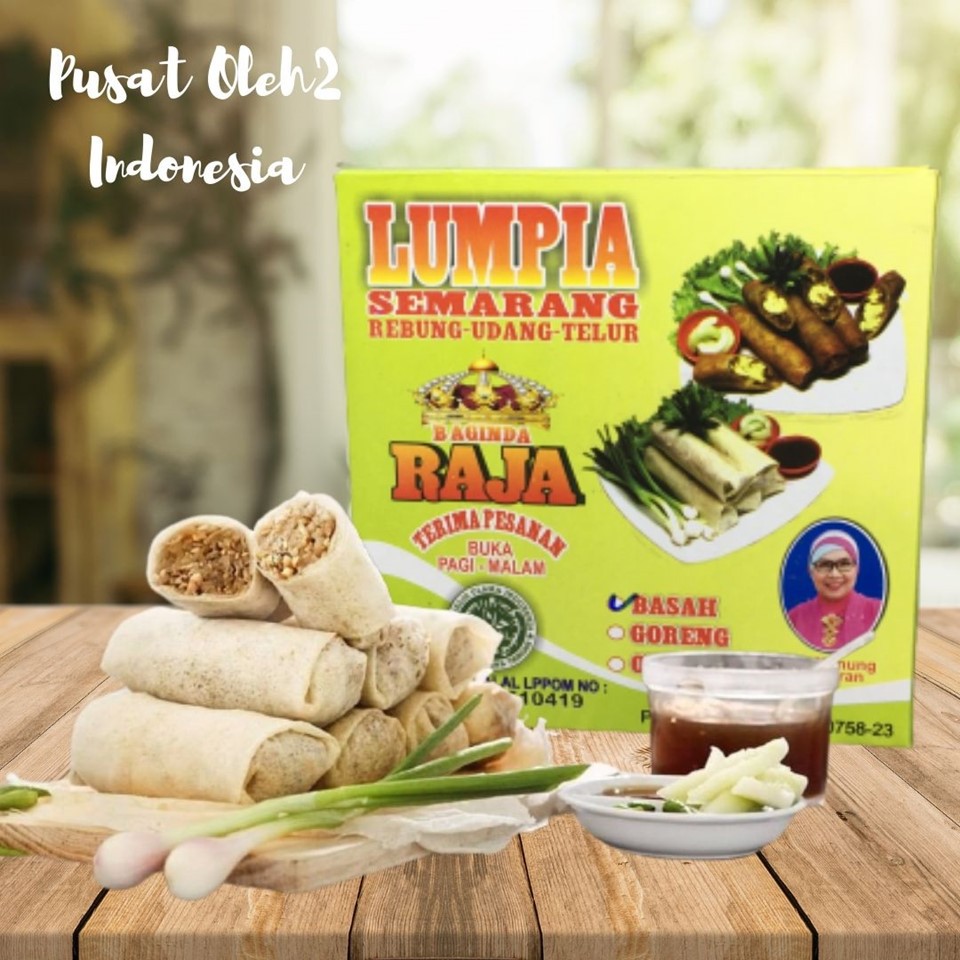 Jual Lumpia Basah Semarang Baginda Raja Lumpia Makanan Khas Semarang ...