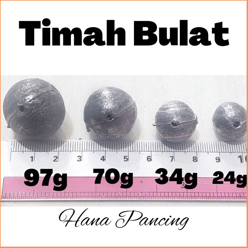 Jual pemberat pancing modek bulat | Shopee Indonesia